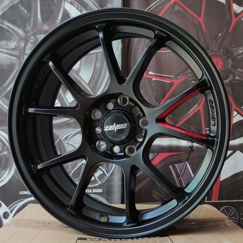 Jual velg mobil ring 17 ORIGINAL LENSO 95G THAILAND velg racing mobil r17 Ertiga Xl7 Juke Innova ...