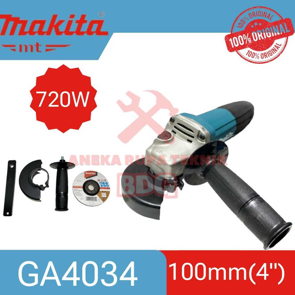 Jual Mesin Makita GA4034 Dead Man Switch Mesin Gerinda Tangan 4 ...