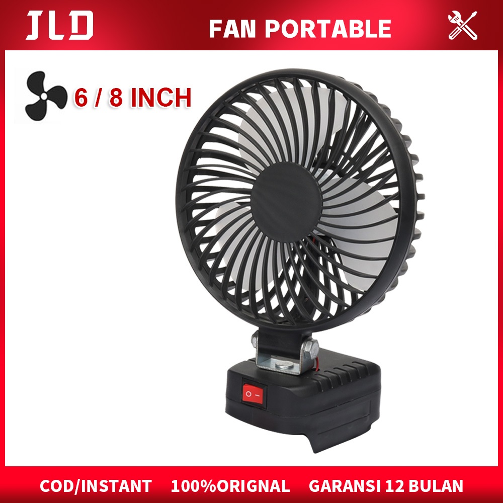 Jual JLD Kipas Angin 6-8inch Kipas Emergency Mini Fan Portable ...