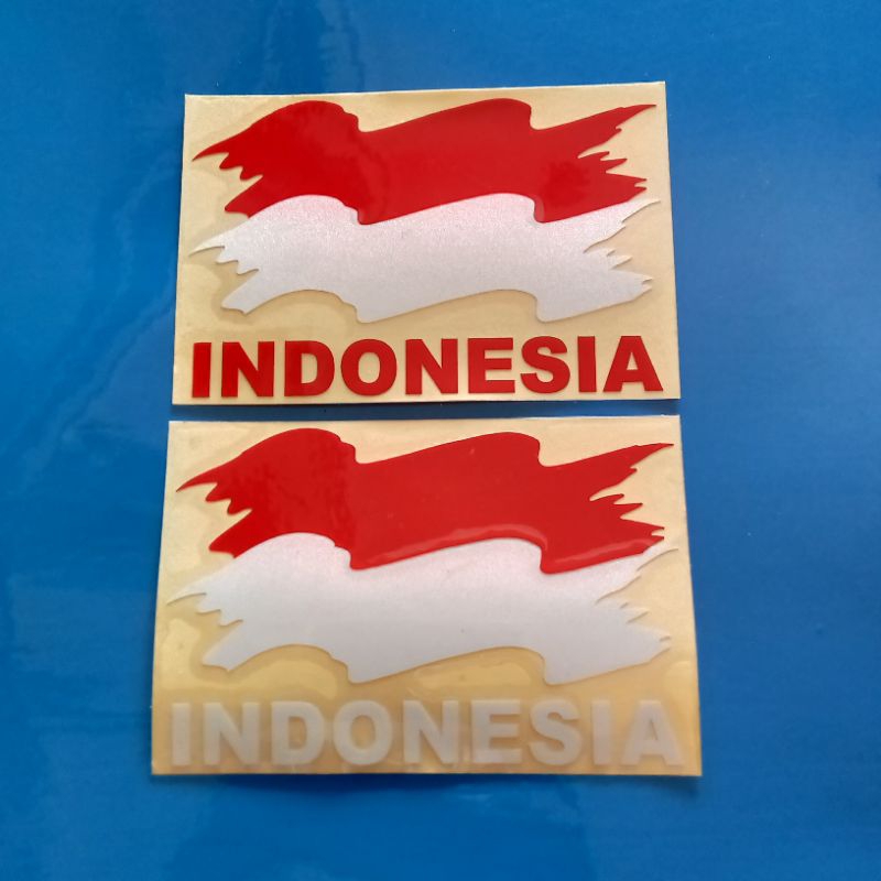 Jual Sticker BENDERA INDONESIA KIBAR | Shopee Indonesia
