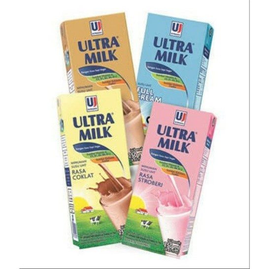 Jual ULTRA MILK 250ML PER PCS | Shopee Indonesia