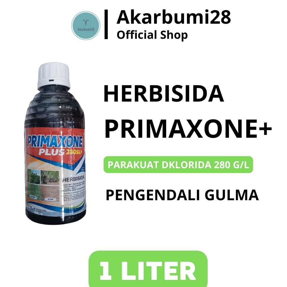 Jual PRIMAXONE PLUS 280 SL 1 LITER HERBISIDA PENGENDALI GULMA CEPAT DAN ...