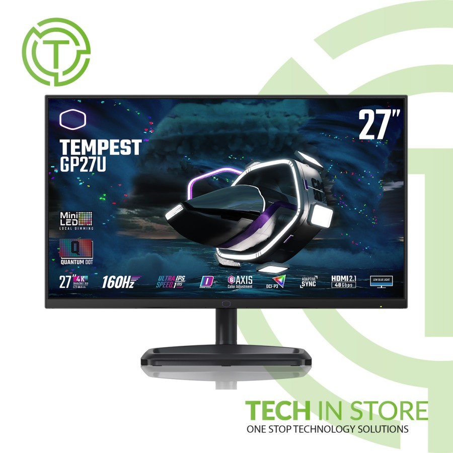 Jual Cooler Master Tempest GP27U Quantum Dot MiniLED Gaming Monitor ...