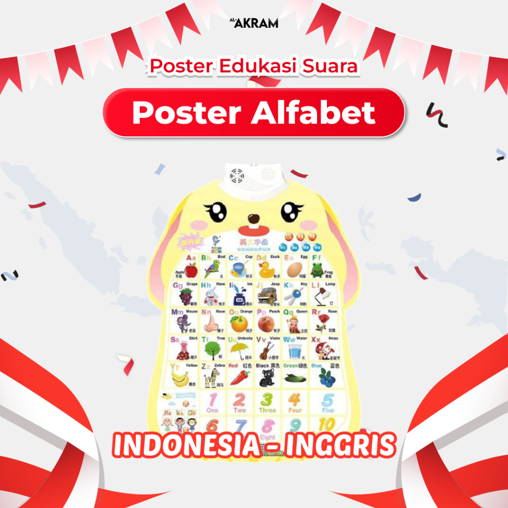 Jual POSTER SUARA ANAK | POSTER BELAJAR ANAK | POSTER EDUKASI | MAINAN ...