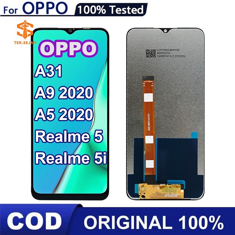 Jual LCD TOUCHSCREEN OPPO A5 2020/A9 2020/A31/A11X/REALME C3/REALME 5 5i 5s 6i/A8/A11 FULLSET ...