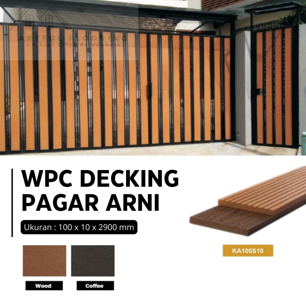 Jual FLASH SALE!! WPC Decking Pagar | Tebal 10mm | Shopee Indonesia