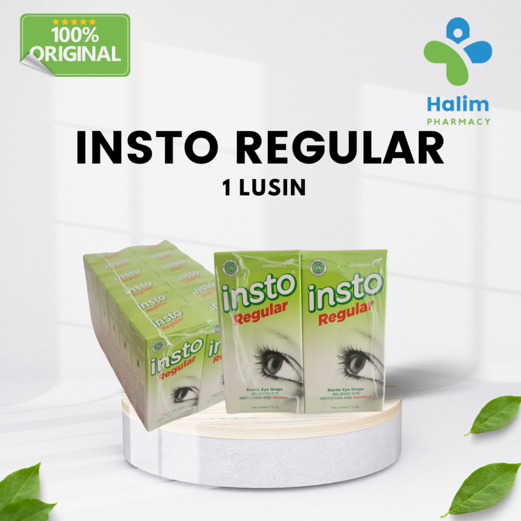 Jual Insto Regular 7.5ML - 𝗧𝗘𝗥𝗠𝗨𝗥𝗔𝗛 𝟭 KOTAK (Obat Tetes Mata) | Shopee ...