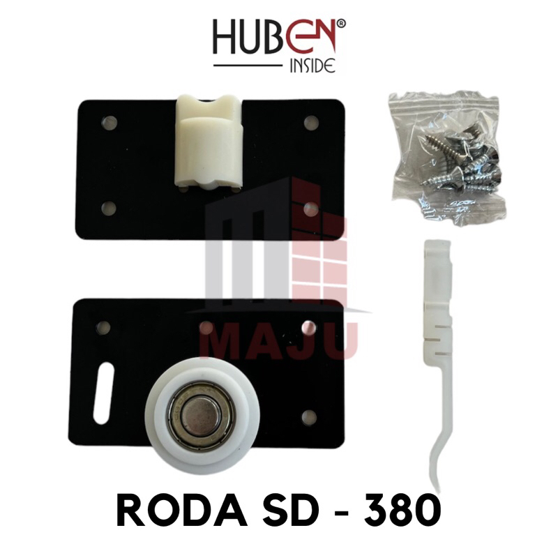 Jual Huben SD 380 Roda Rel Pintu Sleding / Sliding / Geser Lemari ...