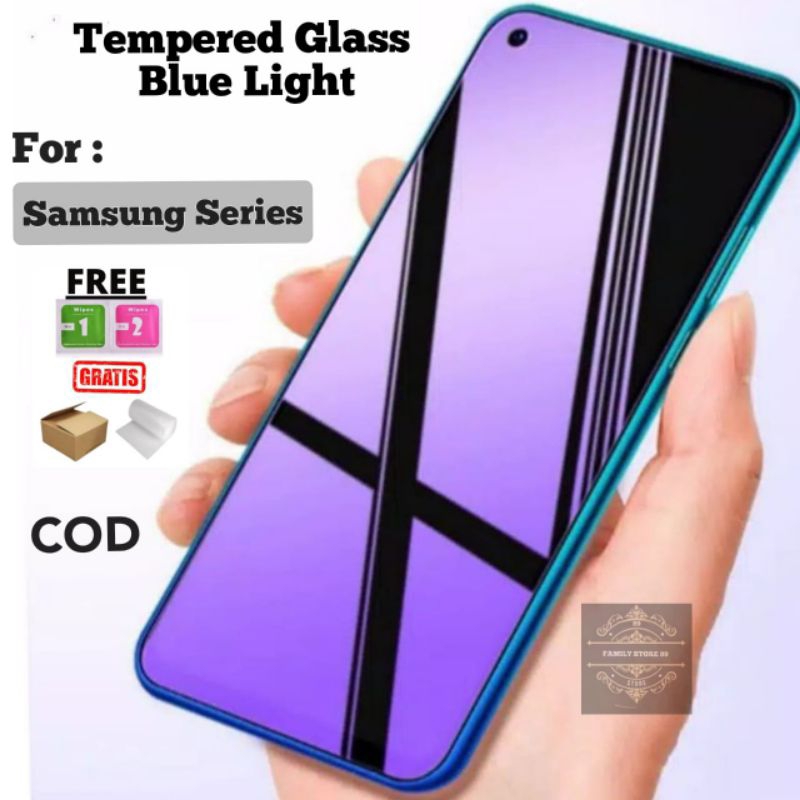Jual Tempered Glass Blue/Anti Gore Blue SAMSUNG A55 5G A54 5G A34 A35 ...