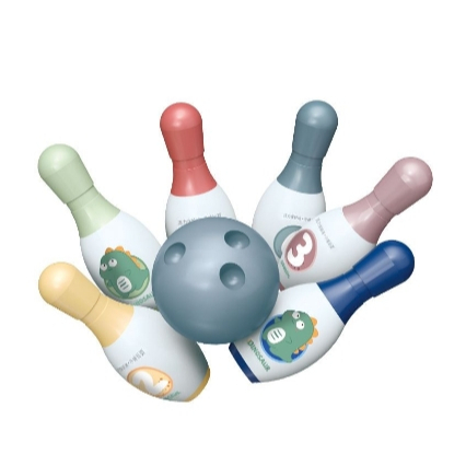 Jual Mainan Anak SNI DINOSAUR BOWLING BALL Set Pin Bowling Motif ...