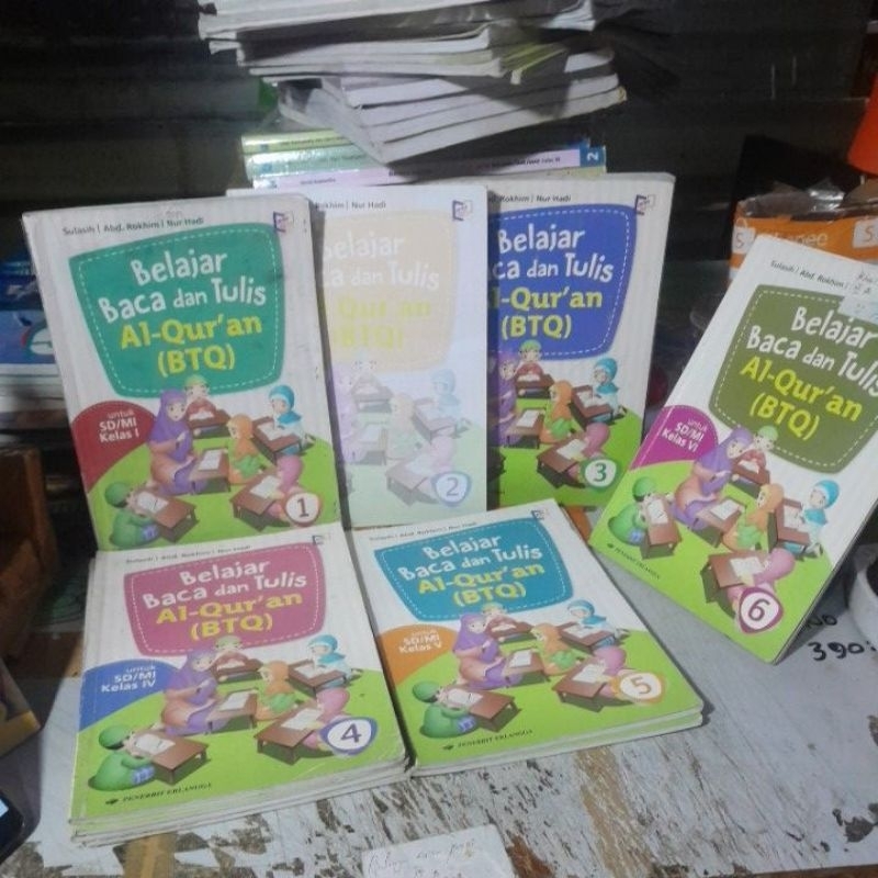 Jual Buku Btq Belajar Baca Dan Tulis Al Quran Untuk Sd Mi Kelas 1 2 3