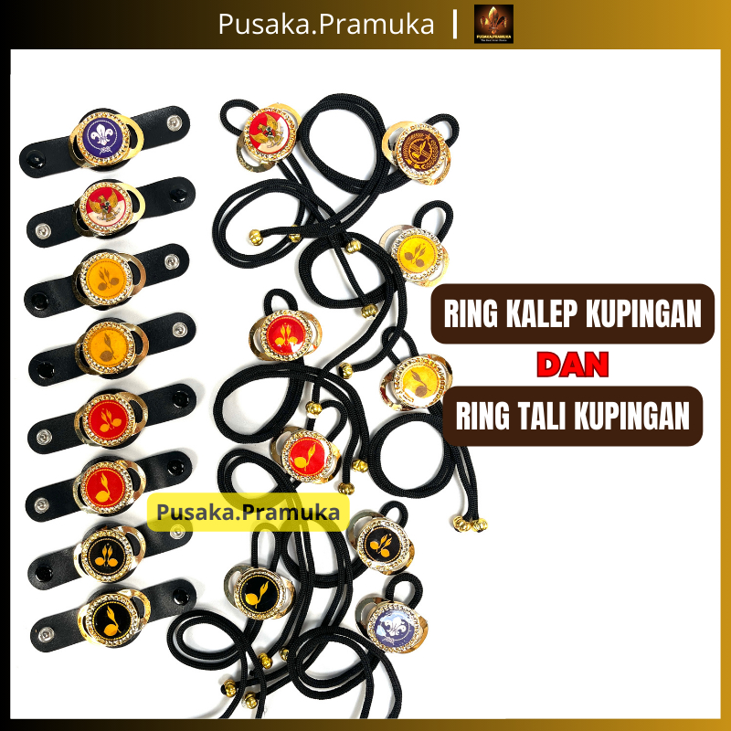 Jual Ring Kacu Hasduk Pramuka Model Kalep dan Tali Kupingan Untuk Siaga ...