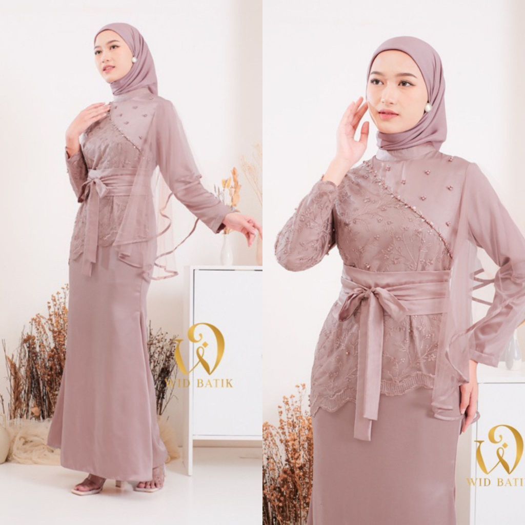 Jual Gamis Affia Ready Jumbo Ld 120 By Annora Label Afifa Dress Brokat Premium Satin Silk Velvet ...