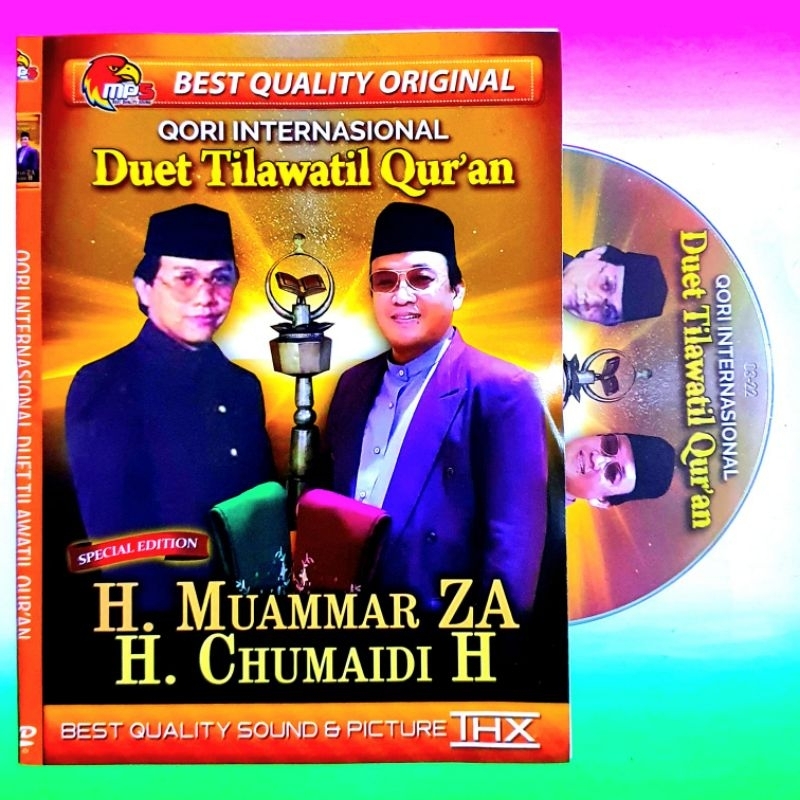 Jual KASET DVD MP5 TILAWATIL QURAN QORI INTERNASIONAL H MUAMMAR ZA DUET ...