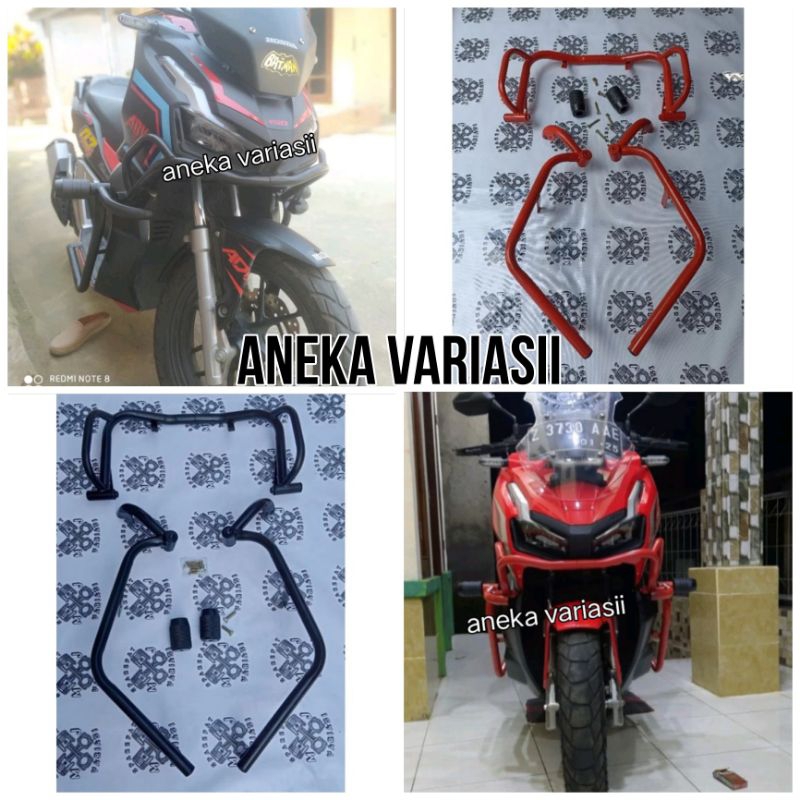 Jual Crashbar Tubular Honda Adv 160 Full Plus Jalu Frame Slyder ...