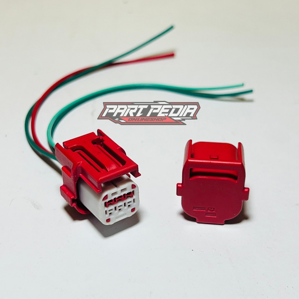 Jual kabel soket socket connector scanner DLC EURO 5 female honda PCX ...