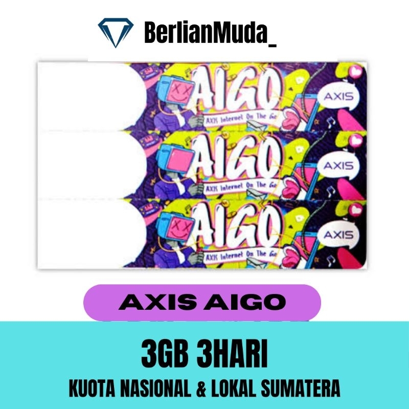 Jual VOUCHER AXIS 3GB 3HARI (AIGO) | Shopee Indonesia