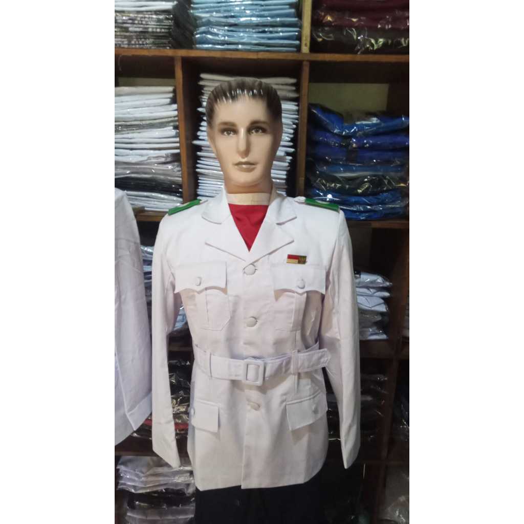 Jual Laris_ Seragam PASKIBRA Putera/ Puteri, Setelan PASKIBRA lengkap ...