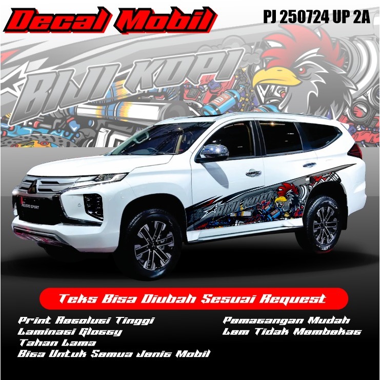 Jual Stiker Variasi Mobil Universal harga per set tinggal pasang tutupi ...