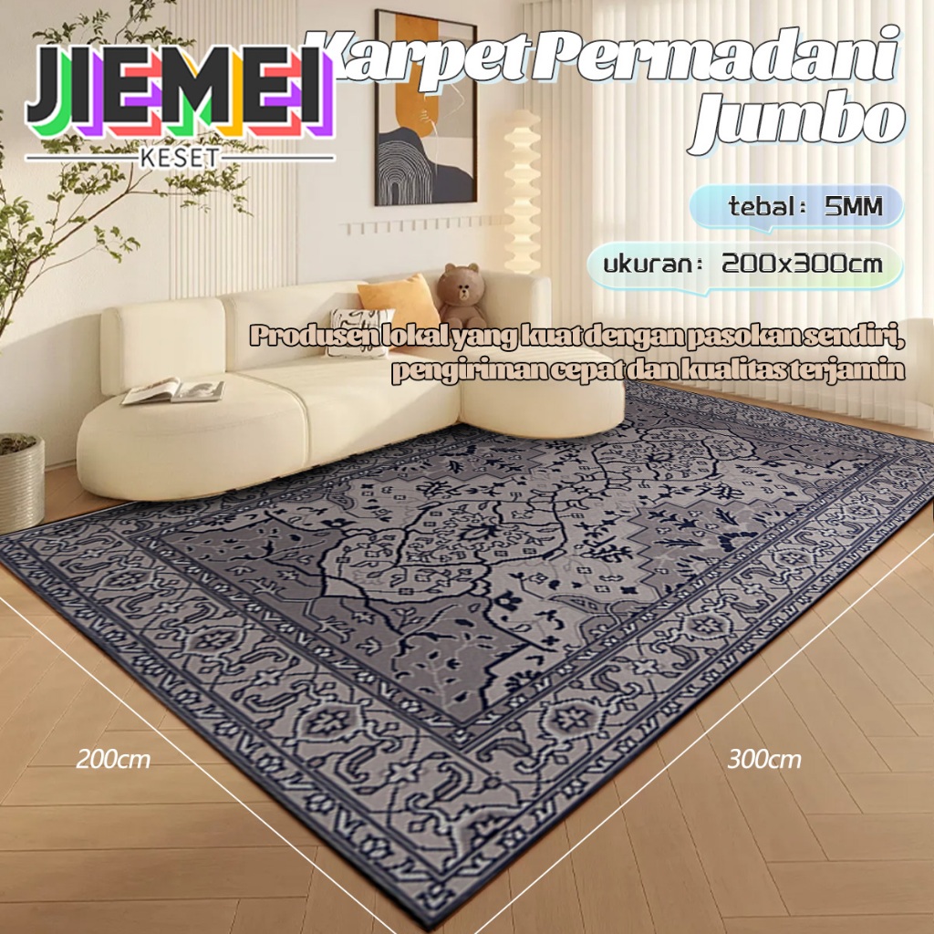 Jual JIEMEI Karpet Lantai Eropa Style JUMBO Uk 200 x 300cm/Karpet ... Jual JIEMEI Karpet Lantai Eropa Style JUMBO Uk 200 x 300cm/Karpet ...