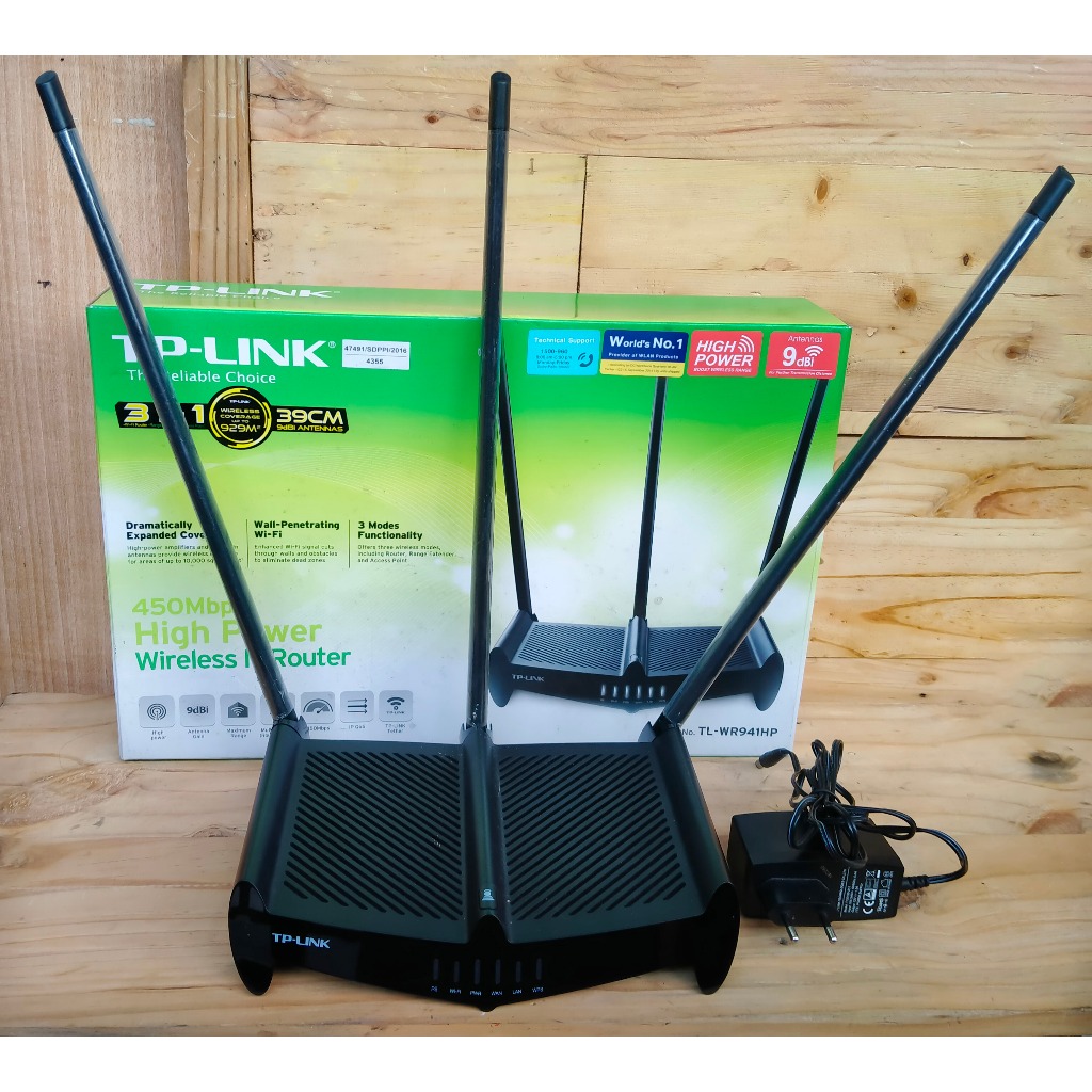 Jual Tp Link TL-WR941HP 450Mbps High Power wireless N Router | Shopee ...