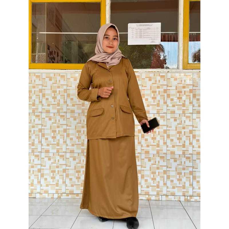 Jual Seragam Pemda PNS Baju Dinas Wanita Toyobo Premium | Shopee Indonesia