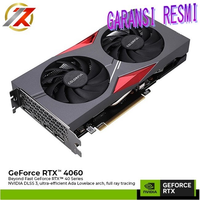 Jual VGA COLORFUL GeForce RTX 4060 NB DUO 8GB-V - 8GB GDDR6 | Shopee ...