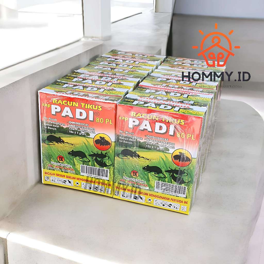 Jual Racun Tikus Cap Padi - 1 Slop (10Box) | Shopee Indonesia