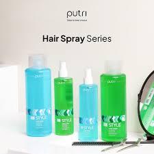 Jual PUTRI Hair Spray Non Aerosol Cair - Hair Spray Rambut Tahan Lama ...