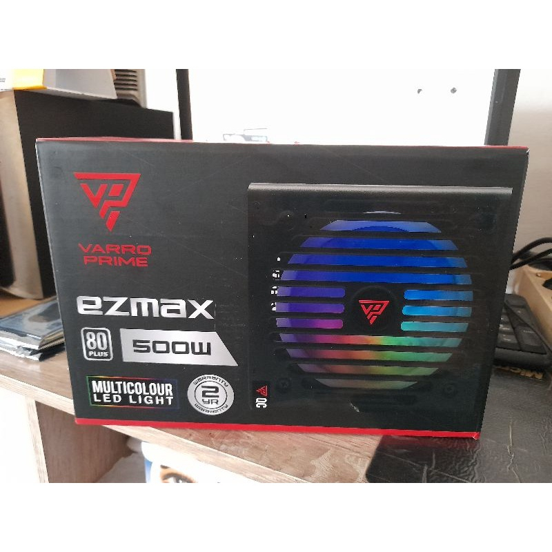Jual Power Supply Varro Prime Ezmax 500watt 80 plus | Shopee Indonesia