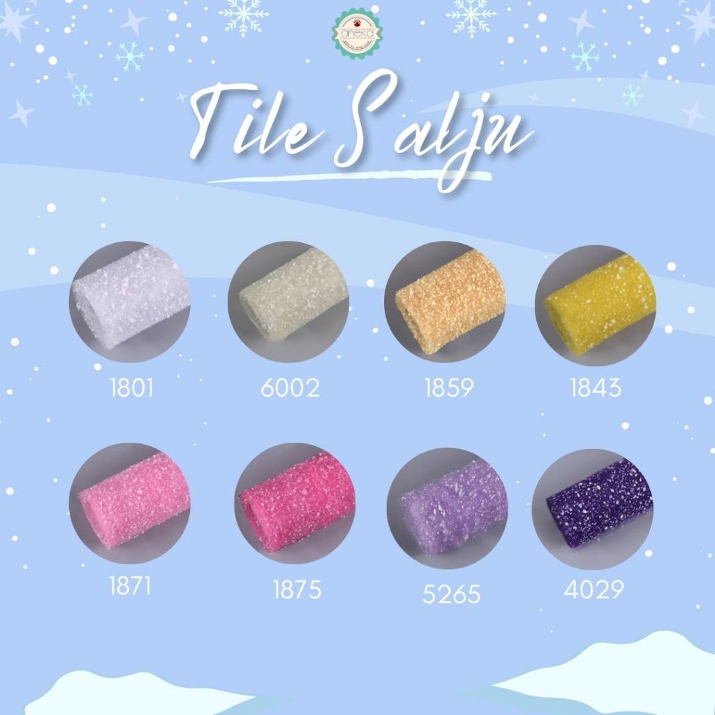 Jual KATALOG - [ ROLL ] Tile Salju / Tule / Cellophane Pembungkus Buket ...