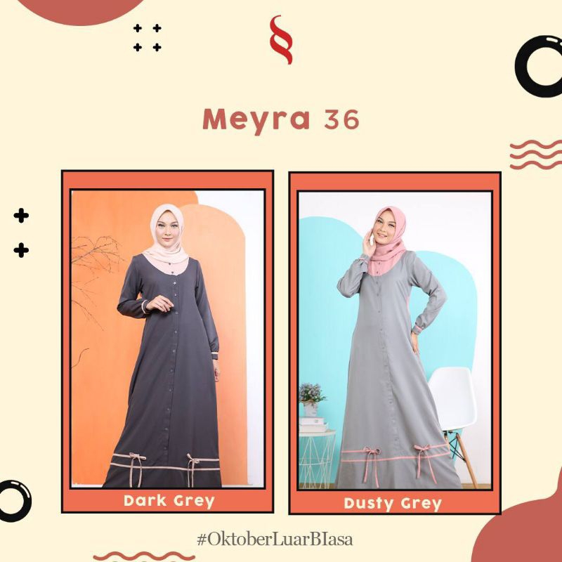 Jual Gamis Meyra 36 By Seply Original Baju Muslim (Bisa Cod) | Shopee Indonesia
