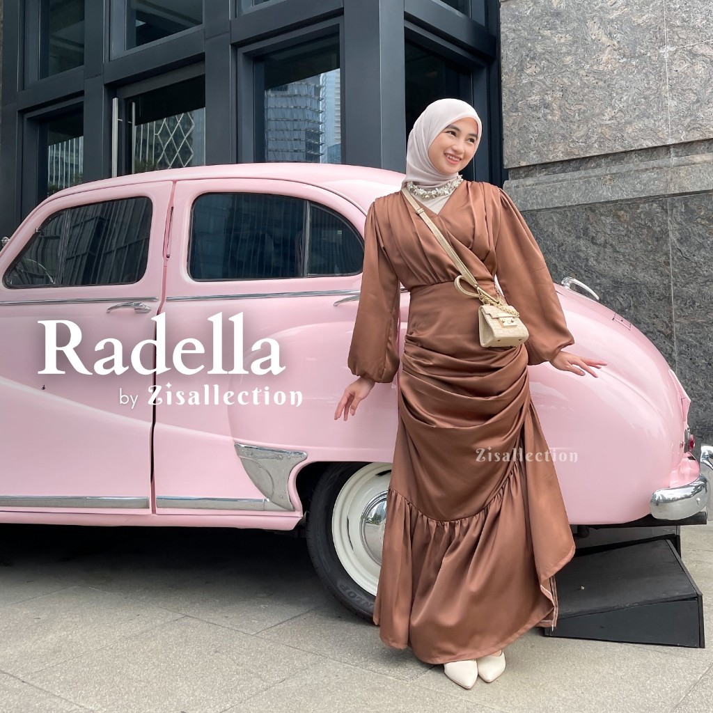 Jual ZISALLECTION - Radella Dress | Shopee Indonesia