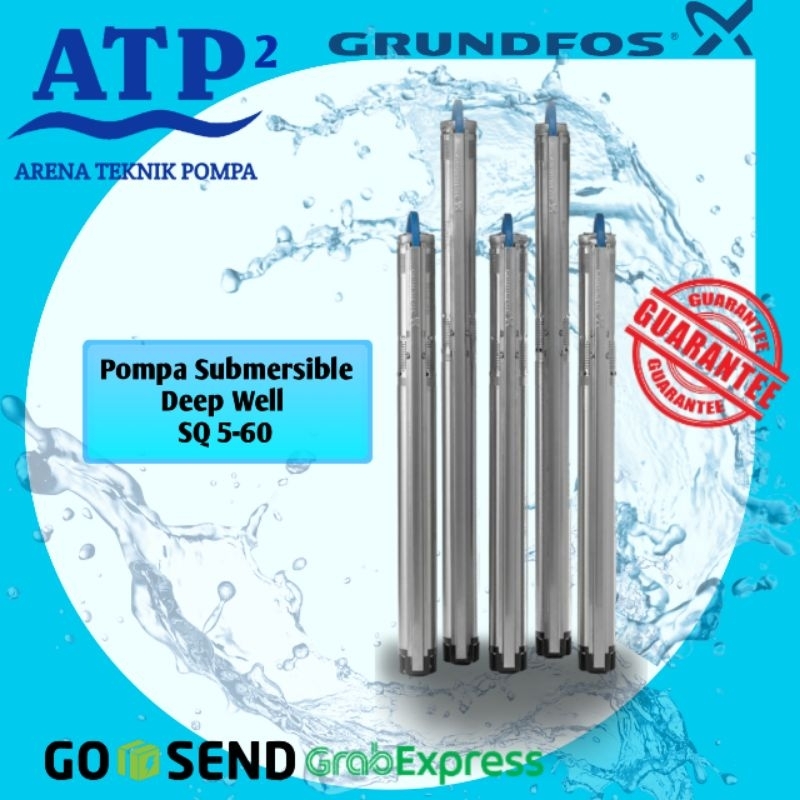 Jual Grundfos SQ 5-60 Pompa Submersible Deep Well Pompa Air Sumur Dalam ...