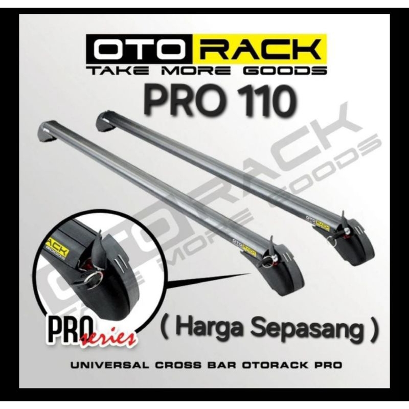 Jual CROSSBAR OTORACK PRO 110 JEPIT BODY (HARGA 2 PCS) | Shopee Indonesia