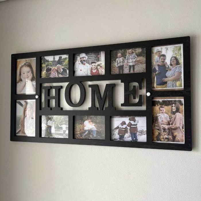 Jual GC1017 Square Frame Bingkai Foto Besar Pigura Dinding Family Photo / frame foto dinding ...