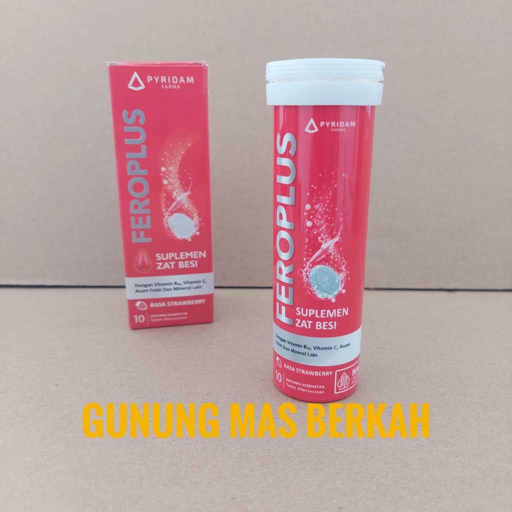 Jual FEROSPAT / FEROPLUS 10 TABLET EFFERVESCENT - zat besi asam folat ...