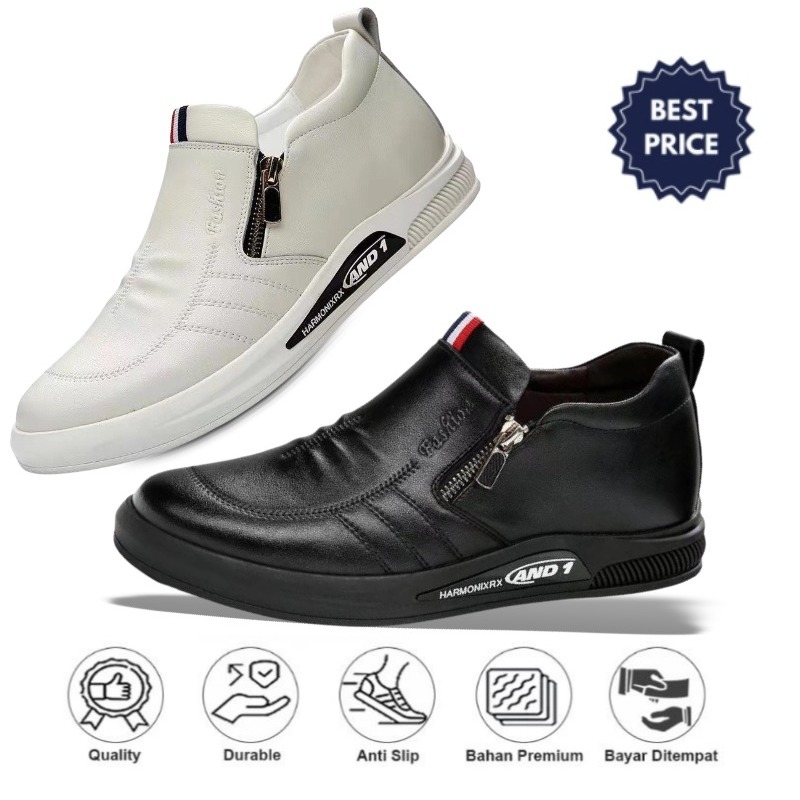 Jual COD Sepatu Berjalan Ringan Pria Sepatu Bisnis Sehari-hari Kantor ...