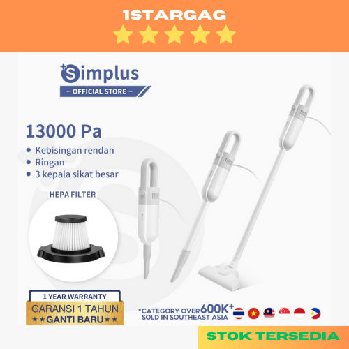 Jual Simplus Vacuum Cleaner 13000Pa Penghisap Debu 3in1 Penyedot Debu 400Watt Vakum Penghisap ...
