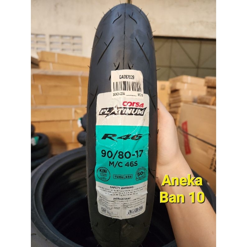 Jual Ban Corsa Platinum 90/80-17 R46 Tubeless Soft Compound | Shopee ...