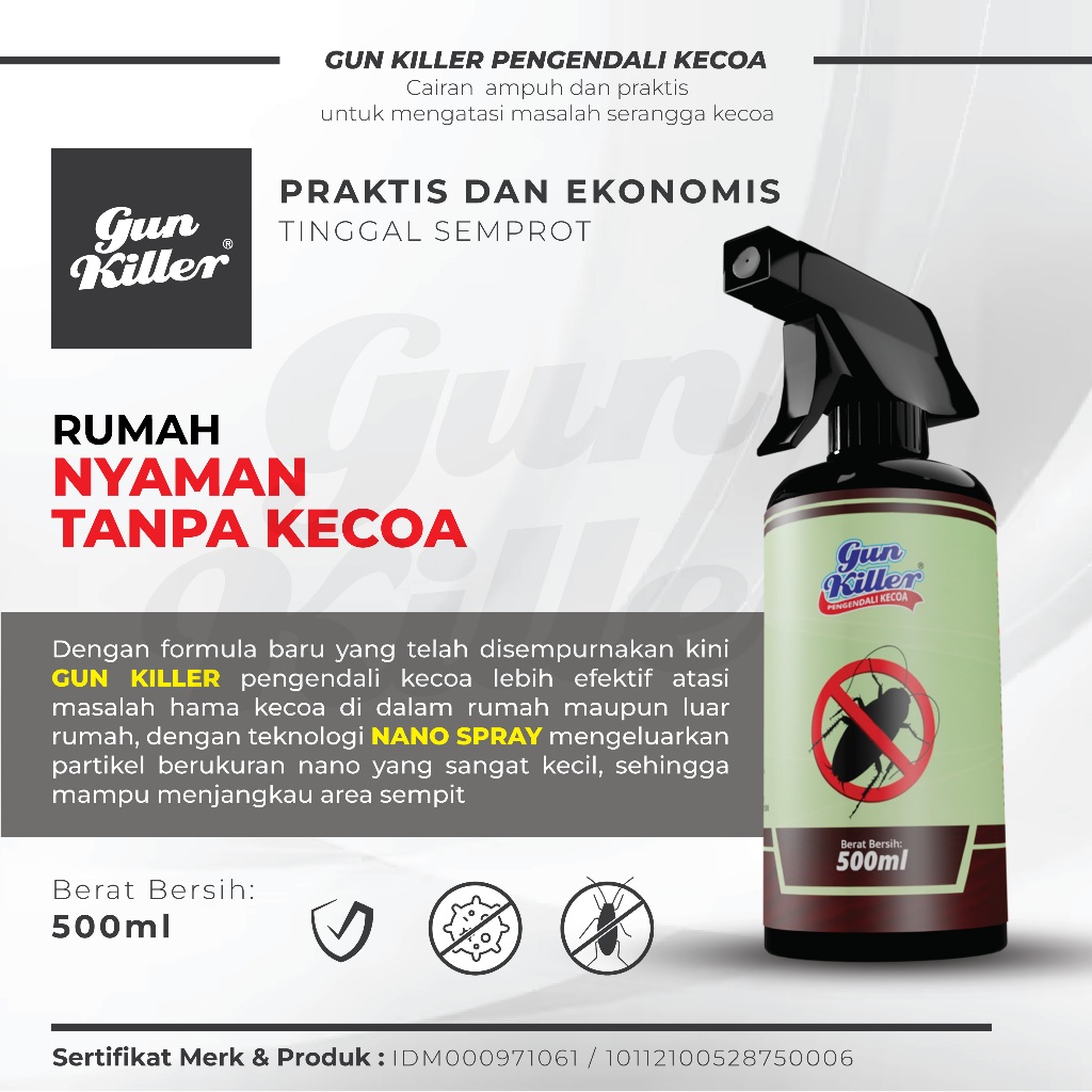Jual RACUN KECOA 500ML - RACUN SIAP PAKAI SUPER AMPUH DENGAN KEMASAN ...