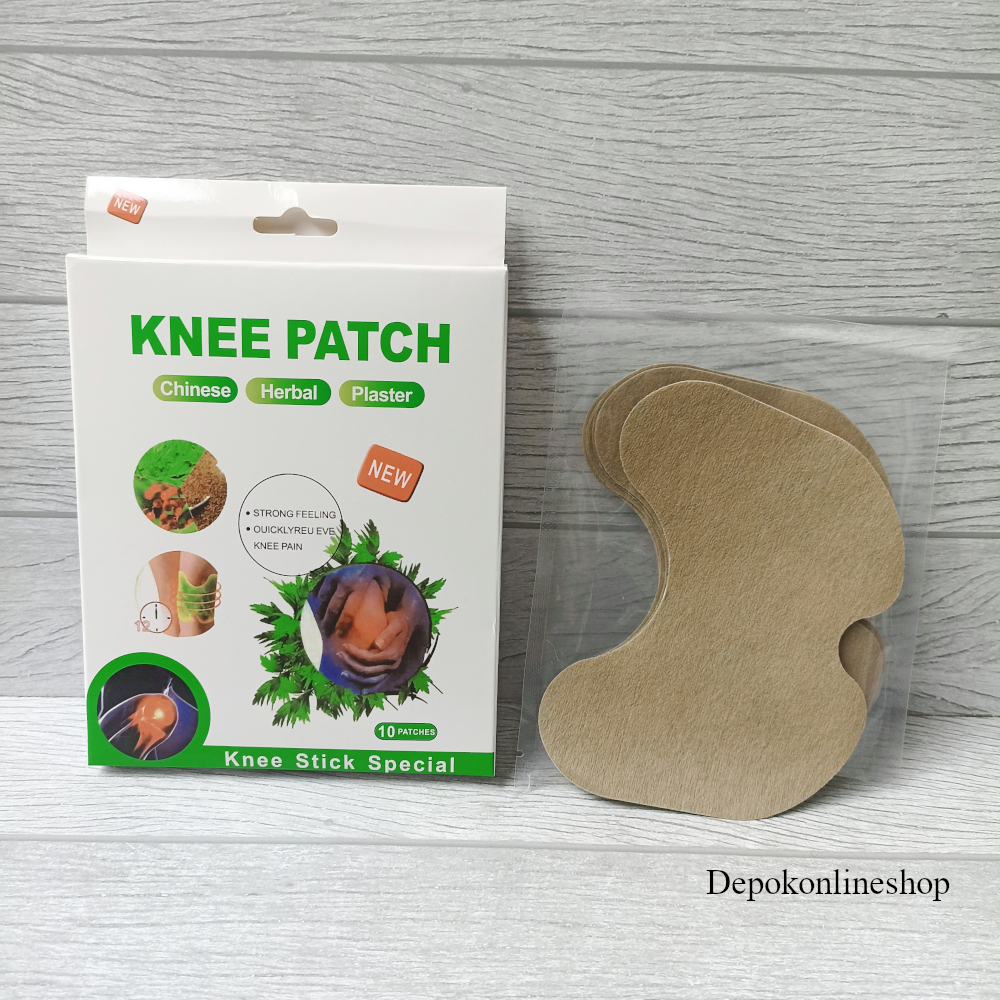 Jual Koyo Lutut Herbal 1 Box isi 10 pcs Koyok Sendi Dengkul Knee Patch ...