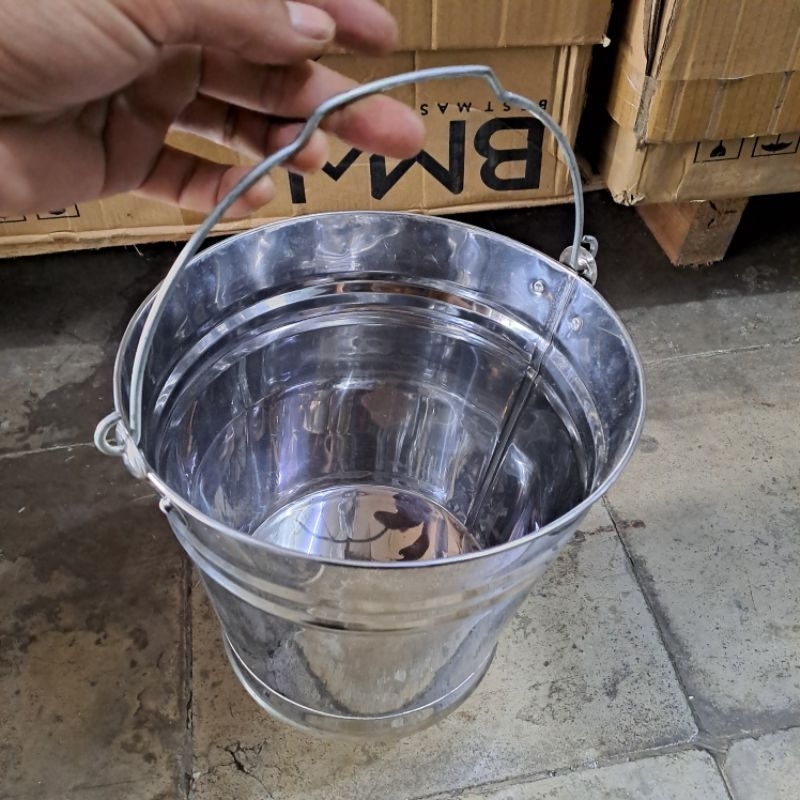 Jual Ember Stainless Steel 5 Liter / Ember Basin / Ember Timba ...