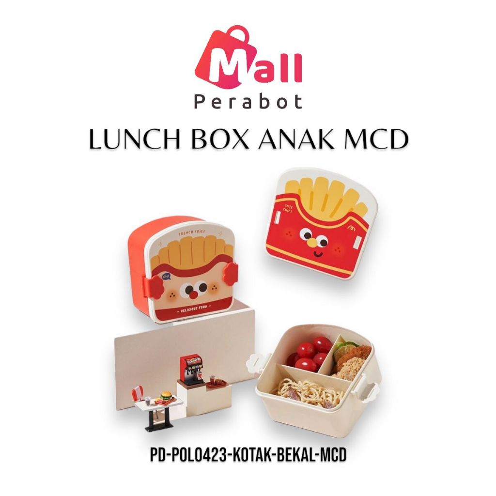 Jual Mall Perabot | Kotak Makan Anak | Lunch Box Bekal Makan Anak Lucu ...