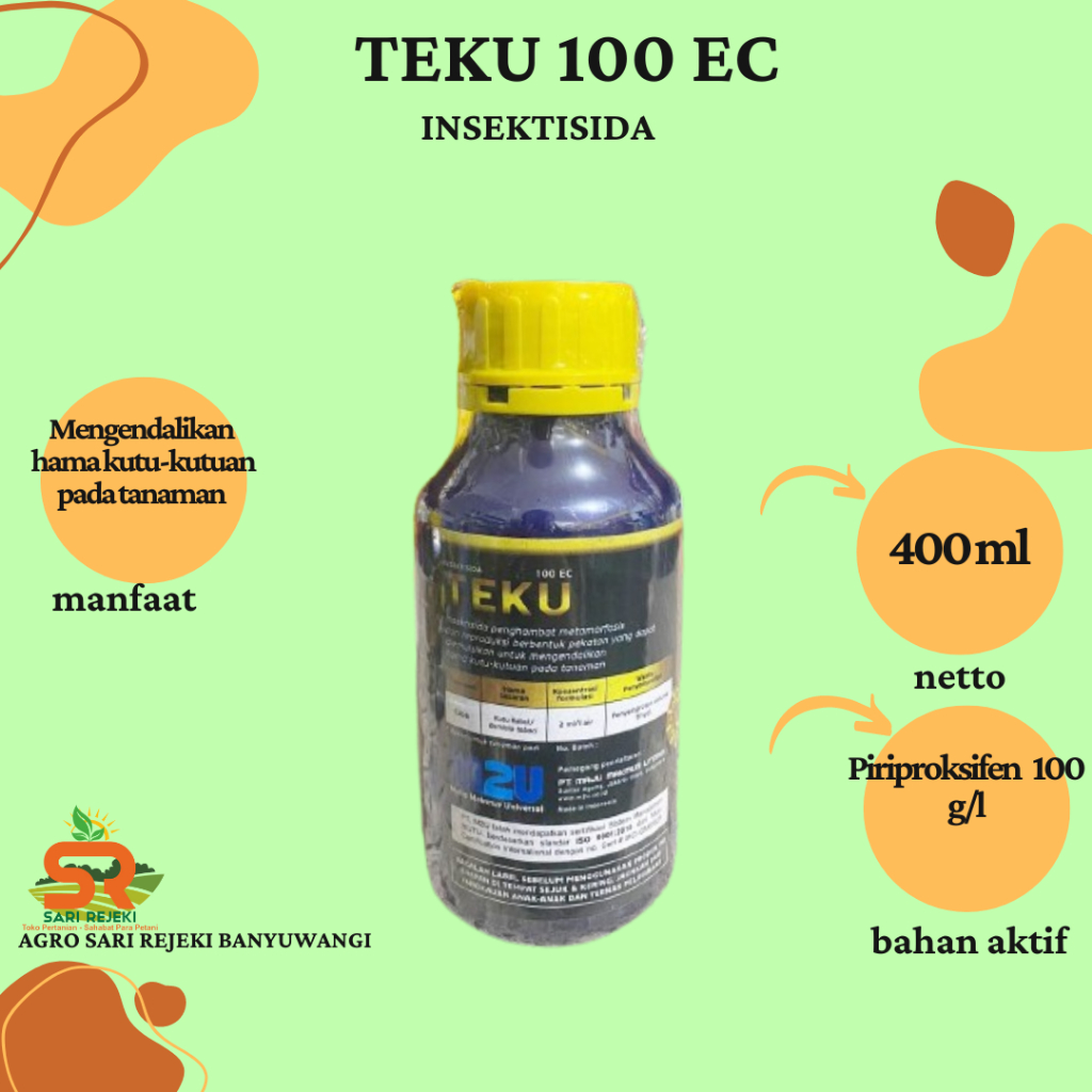 Jual TEKU 100EC 400ML INSEKTISIDA | Shopee Indonesia