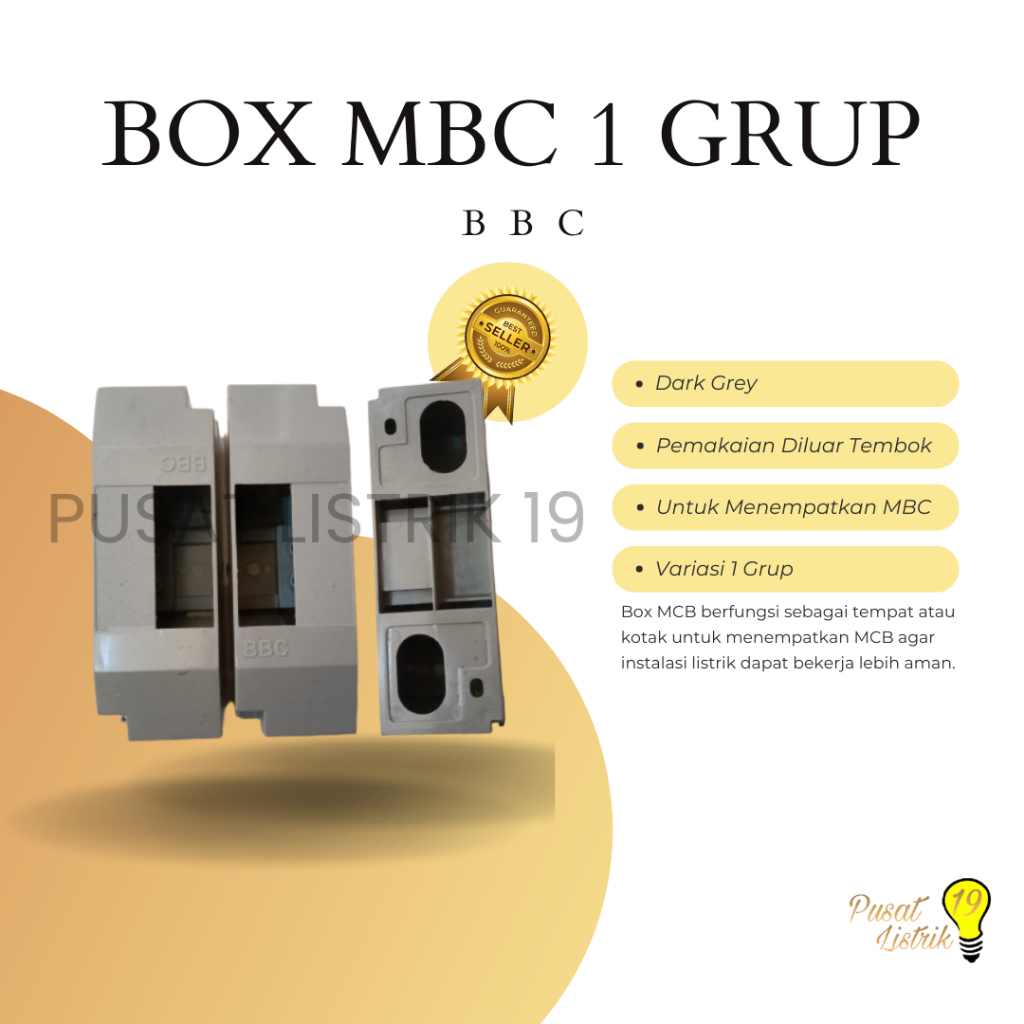 Jual Box MCB 1G BBC Box MCB 1Phase Box MCB 1Grup BBC | Shopee Indonesia