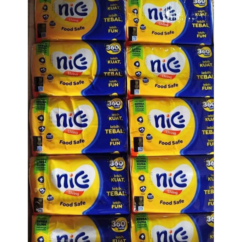 Jual 1 dus 60 pcs Tisu Nice 180/360 sheets 2 ply | Shopee Indonesia