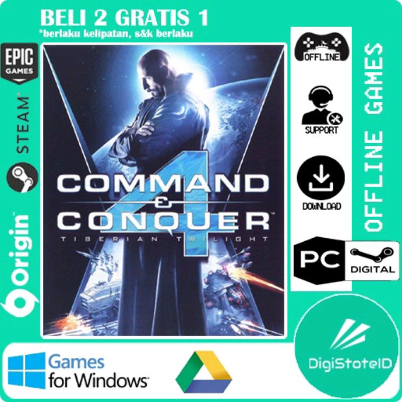 Jual Command & Conquer 4 Tiberian Twilight - Game PC | Shopee Indonesia