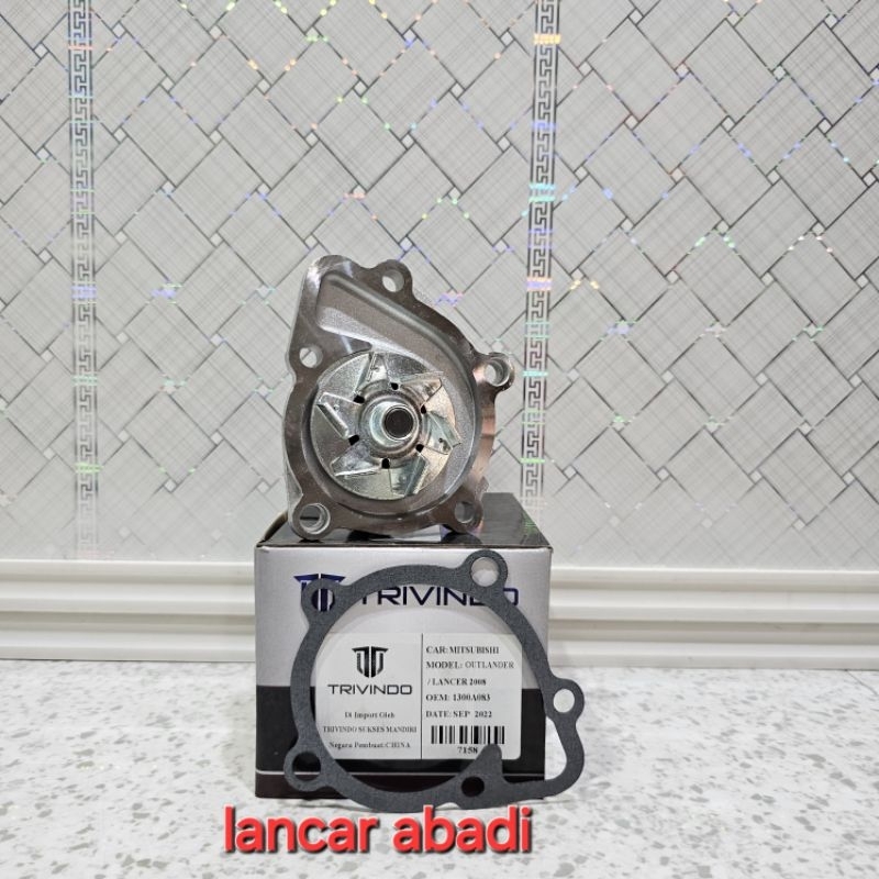 Jual WATER PUMP WATERPUMP MITSUBISHI OUTLANDER LANCER EX LAMA REBORN ...