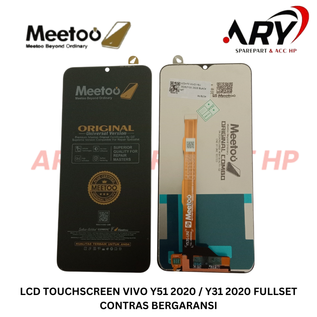 Jual LCD TOUCHSCREEN VIVO Y51 2020 / Y31 2020 FULLSET CONTRAS ...
